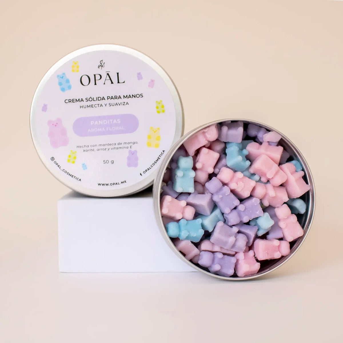 Crema sólida para manos con fragancia Panditas | OPAL México. – Opāl ...