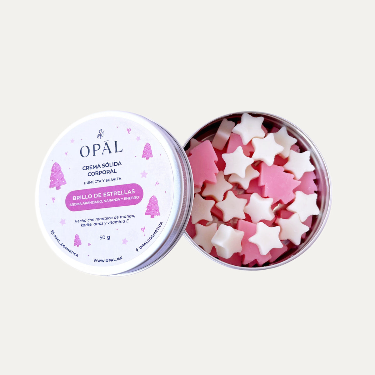 Crema sólida para manos con aroma a Frutitas | OPAL México. – Opāl ...